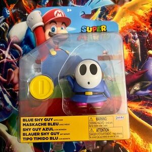 Nintendo | Other | Super Mario Blue Shy Guy 4 Figure Jakks Brand New ...